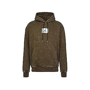 Nike Jordan Essentials Fleece Men's Hoodie (as1, alpha, l, regular, regular, Light Olive)