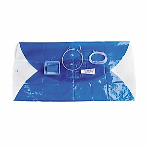Medline EndoPack Basic Endoscopy Kit, Includes Isolation Tote, Enzymatic Sponge, Prep Tray, Suction Tubing, Lube Jelly, Gauze Sponges, Cleaning Brush, Case of 20 Each