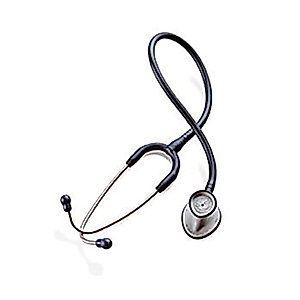 3M Health Care MMM 2450 Littman Lightweight II S.E. Stethoscope, Black Tubing, 28" Length