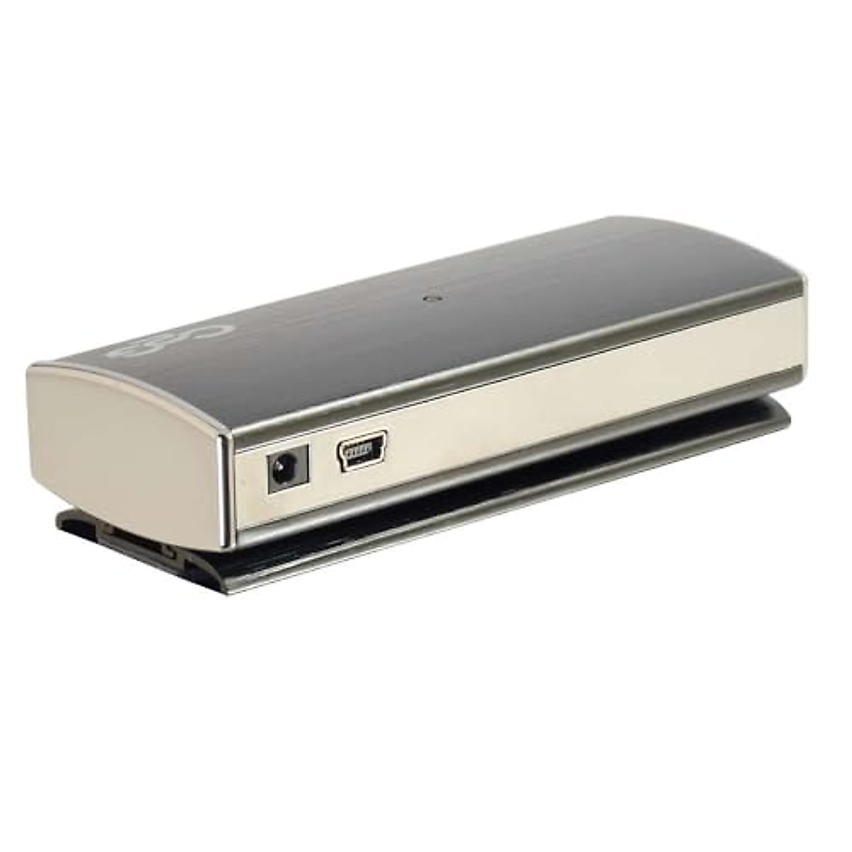 C2G 4 Port USB Hub, Plug and Play USB Hub, 2.0 Aluminium USB Hub for Desktop or USB Hub for Laptop, Silver, C2G 29508