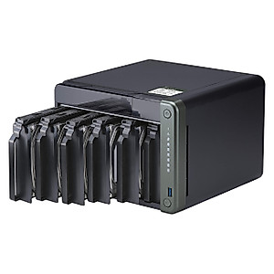 QNAP TS-653D-8G 6 Bay NAS for Professionals with Intel® Celeron® J4125 CPU and Two 2.5GbE Ports