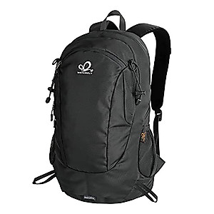 WATERFLY Lightweight Day Hiking Backpack: Travel Waterproof Daypack Trekking Bagpack Hike Day Bag for Camping Climbing Man Woman