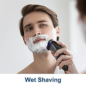 SH30 Replacement Heads Compatible with Philips Norelco Series 3000, 2000, 1000 Shavers and S738 Click and Style, 9 pack