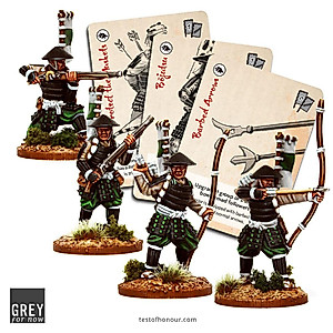 GameCraft Miniatures Test of Honour - Ashigaru with Bows and Muskets
