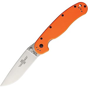 Ontario Knife Company ON8848OR: Rat I Linerlock, Orange