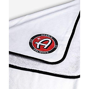 Adam's Ultra Plush Drying Towel (Single) - Microfiber Cleaning Cloth for Car Detailing, Drying, & Car Wash | Soft Rag Towel Won't Scratch Paint | Wax Auto Kit Glass Cleaner Supplies