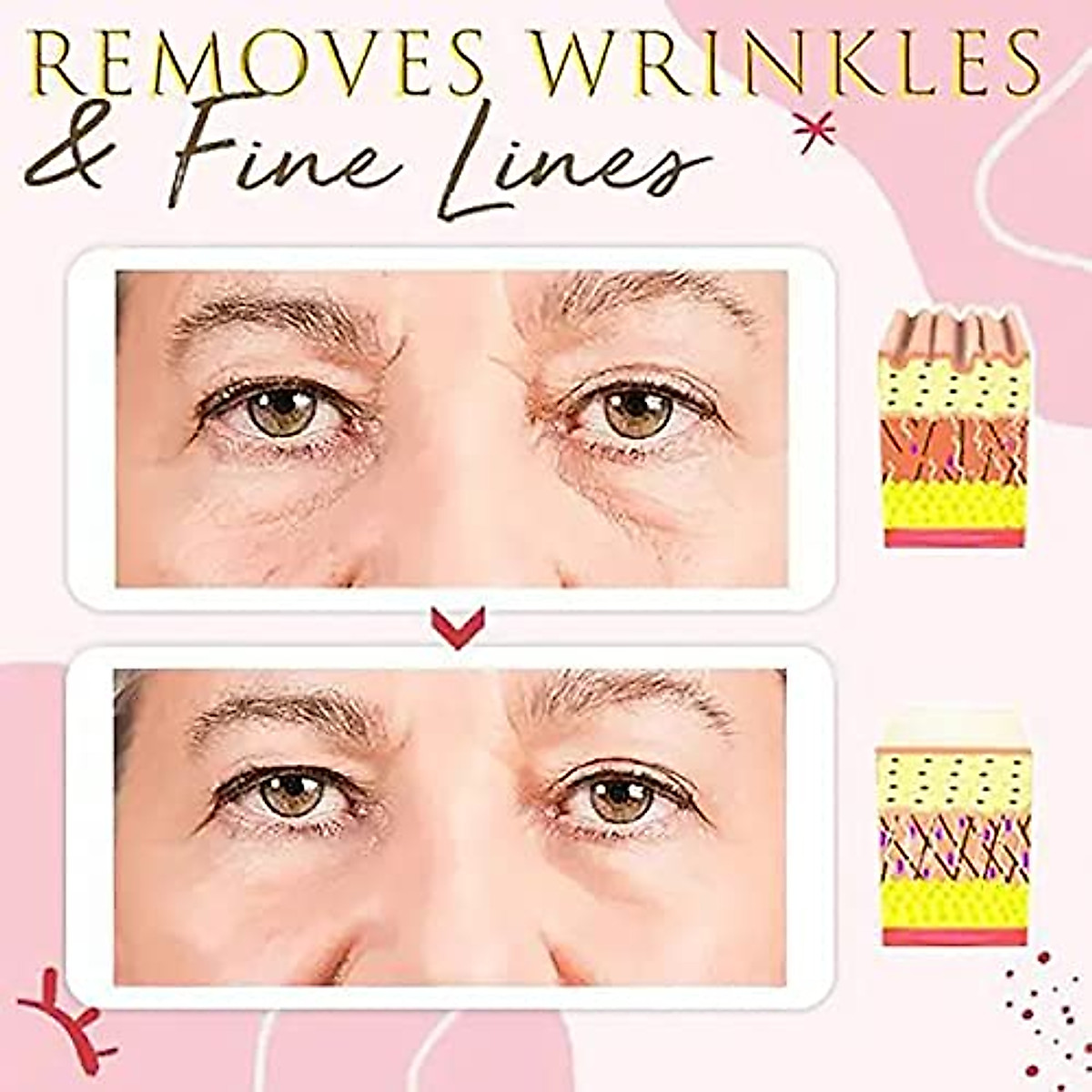 Talkyo Circl Eye Ball Dark Care Skin Remover Slide 15ML Firming Massage Snails Personal Skin Care Gel Eye Pads for Eyelash Extensions (A, One Size)