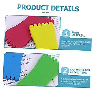 PLAFOPE 100 Pcs foam wrap fishing line storage board sanding blocks fine sandpaper fishing line spools snelled fishing hook dry hands thread stand fishing line winding board cross sponge