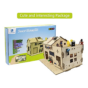 LAFVIN Smart Home IoT Learning kit DIY Electronics STEM Educational Set Support Graphical Programming Compatible with Arduino IDE with Tutorial