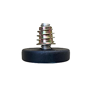 SINGTAN #304 Stainless Steel Furniture Levelers-Pack of 4 | Furniture Feet,Heavy Duty Adjusting Foot Adjustable Furniture Legs | Table Levelers | Chair Levelers,3/8"-16 Threaded Bolt, Thread Pitch:16