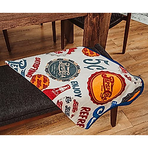 PepsiCo Pepsi-Cola Microplush Warm Throw Blanket