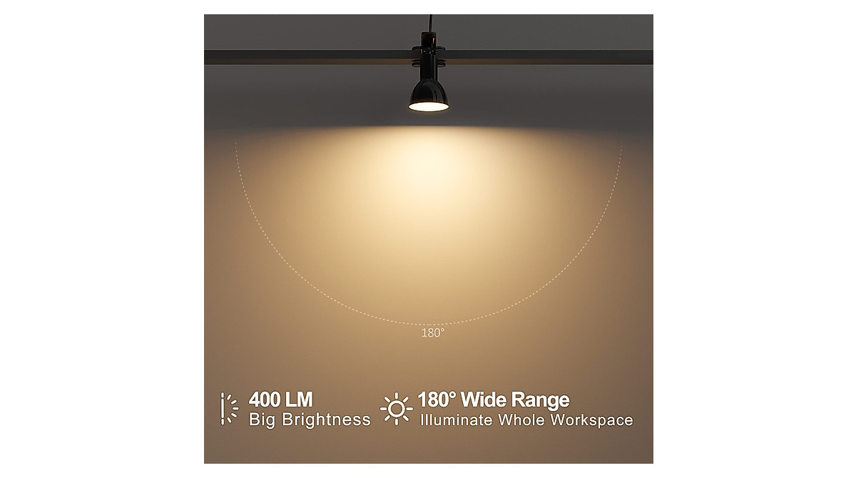 Deeloop 5W Clip on Light - Ultra Bright & Flexible