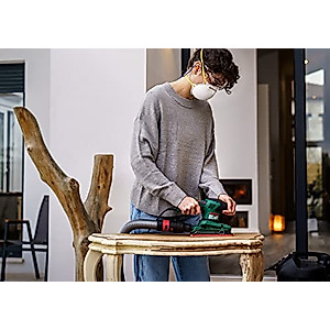 Bosch Home and Garden 2607017108 Sanding Sheet-Set for Orbital Sanders, Red, 93 x 230 mm