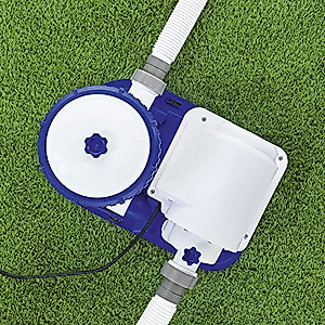 Bestway 58392E Swimming Pool Water Filter Pump & Replacement Cartridge, 2 Pack, Clear
