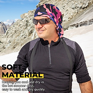 20 pcs Breathable Neck Gaiter Face Scarf Mask for Men Women Sun Protection Bandana Hiking, Cycling, Sports, Fishing (style B)