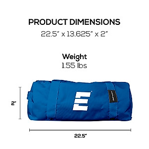 Epoch Training Team Bag - Large Duffle Bag with Shoe Compartment - Cardio Fitness Athletic Training Bag, Royal