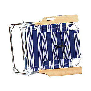 Big Jumbo 500 lbs XL Aluminum Heavy Duty Beach Chair for Big & Tall - 4 Reclining Positions