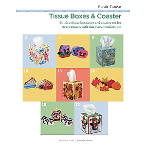 Leisure Arts Tissue Boxes and Coasters