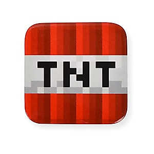 Minecraft 3 Piece Backpack Set - Backpack, Sticker, Pin - Boys Girls Kids Adult Allover Creeper Backpack School Set (Black Green)