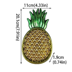 Pineapple Shaped Storage Tray Resin Mold for Epoxy Resin Casting Crafts Large Silicone Tray Mold for DIY Jewelry Tray Dishes Key Trays Home Decoration