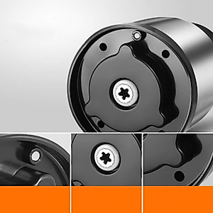 DNATS Metal Meat Grinder-Food Chopper, Electric Meat Grinder 2L Stainless Steel Food Processor for Baby Food, Meat, Vegetables， Stainless Steel Bowl