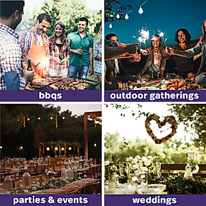 MATANA 6 Large Clear Plastic Serving Tray - 13" x 9" Inch Rectangle Disposable Serving Platters, Party Dish Food Trays for Parties, BPA-Free, Reusable