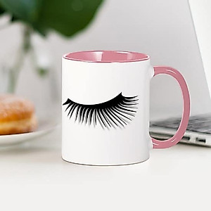 CafePress Eyelashes Mugs Ceramic Coffee Mug, Tea Cup 11 oz