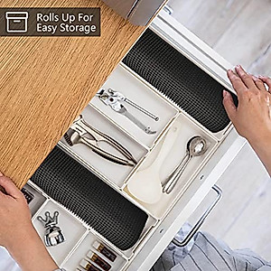 XieNie Bar Mat 6 x 12 Small Black, Coffee Mat for Home Bar, Rubber Bar Service Spill Mat for Cocktail Bartender Kitchen Countertop, PVC Counter Top Cup Mats Glasses Drying Mat, 1PCS