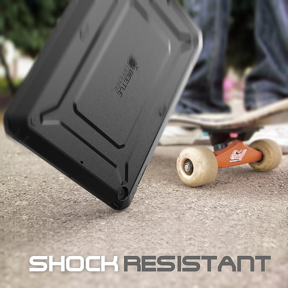 SUPCASE for iPad Air 1st Generation Case with Screen Protector, [Military-Grade Protection] [Anti-Scratch] Heavy Duty Full-Body Rugged Protective Tablet Case Cover for Apple iPad Air 1 9.7 Inch, Black