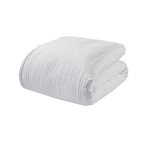 Beautyrest Polyester Solid 5-Piece King Comforter Set in Ivory BR9144409622-08