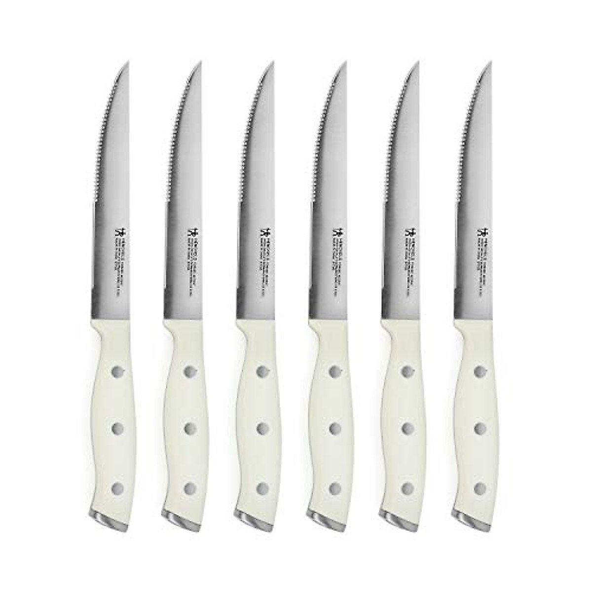 J.A. Henckels International 16 Piece Forged Accent Off-White Knife Block Set