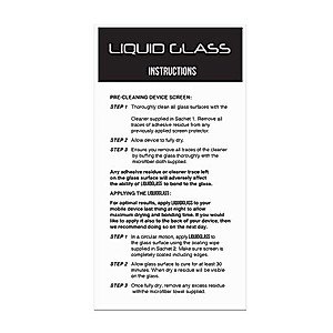 CRYSTAL VIEW Liquid Glass Screen Protector for Apple Watch All Series