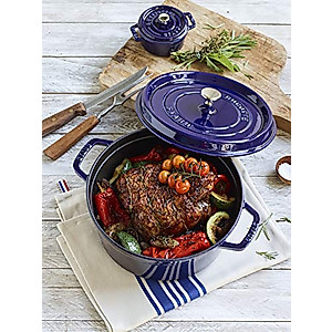 STAUB Cocotte Round 30cm Dark Blue