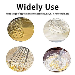 Whisk,12inch Stainless Steel Whisk,Kitchen Utensils Wire Whisk Balloon Whisk, Use for Cooking, Blending, Whisking, Beating, Stirring