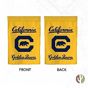 University of California Berkeley Garden Flag Golden Bears Cal UC Banner 100% Polyester (Design J)
