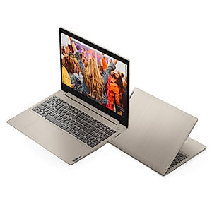 2021 Lenovo IdeaPad 3 15.6" HD Laptop Intel Dual-Core i3-1005G1 8GB RAM DDR4 256GB M.2 SSD Intel UHD Graphics HDMI Card Reader Bluetooth Webcam Almond Windows 10 w/ RE USB 3.0 Flash Drive