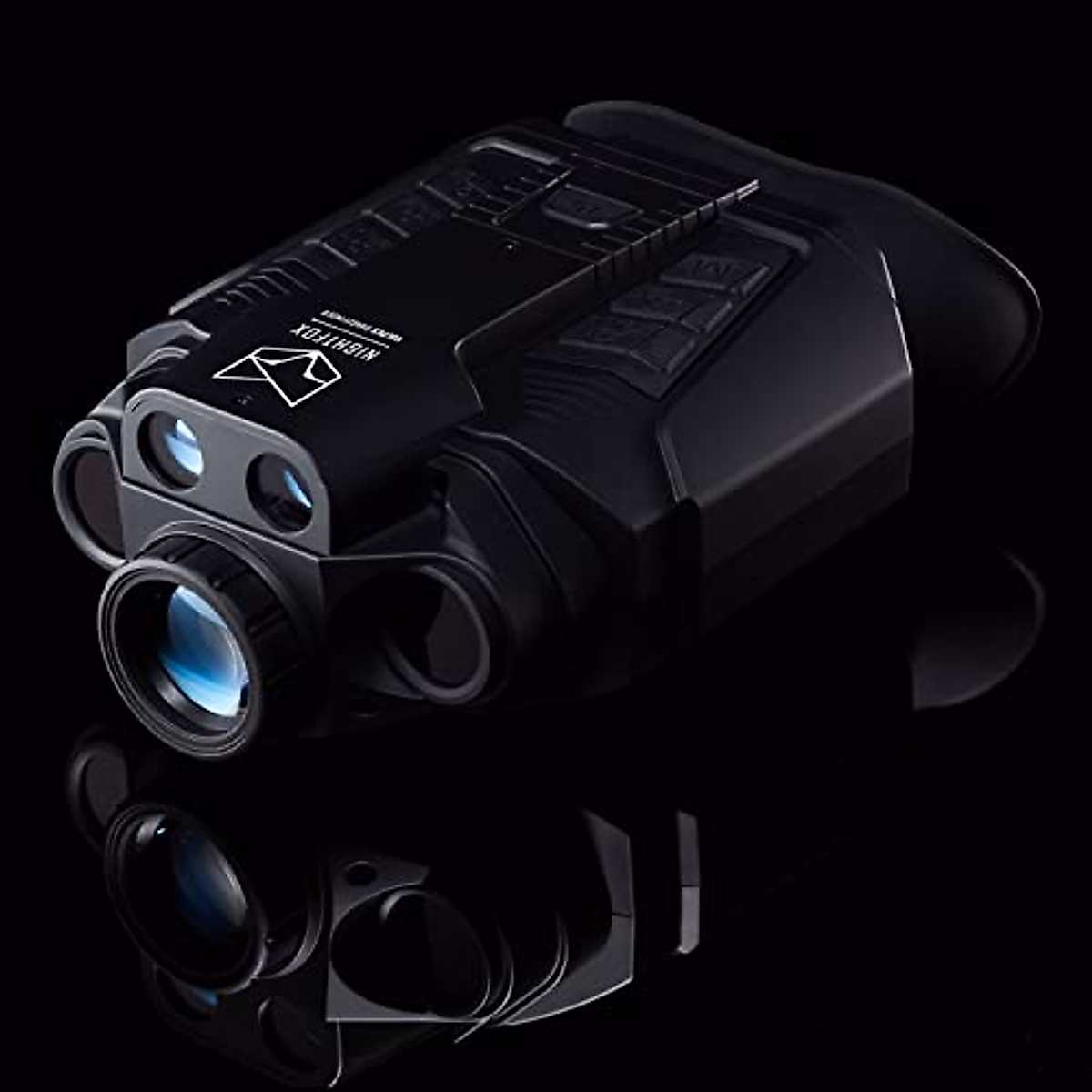 Nightfox Vulpes Handheld Digital Night Vision Goggles | Integrated Laser Rangefinder | Full High Definition FHD 1080p Sensor | Records Video + Audio | 220yd Range, 6x Magnification | Hunting, Security