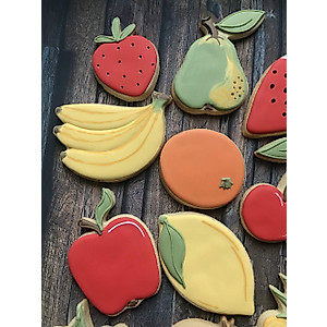 LILIAO Strawberry Cookie Cutter - 2.6 x 3.5 inches - Stainless Steel