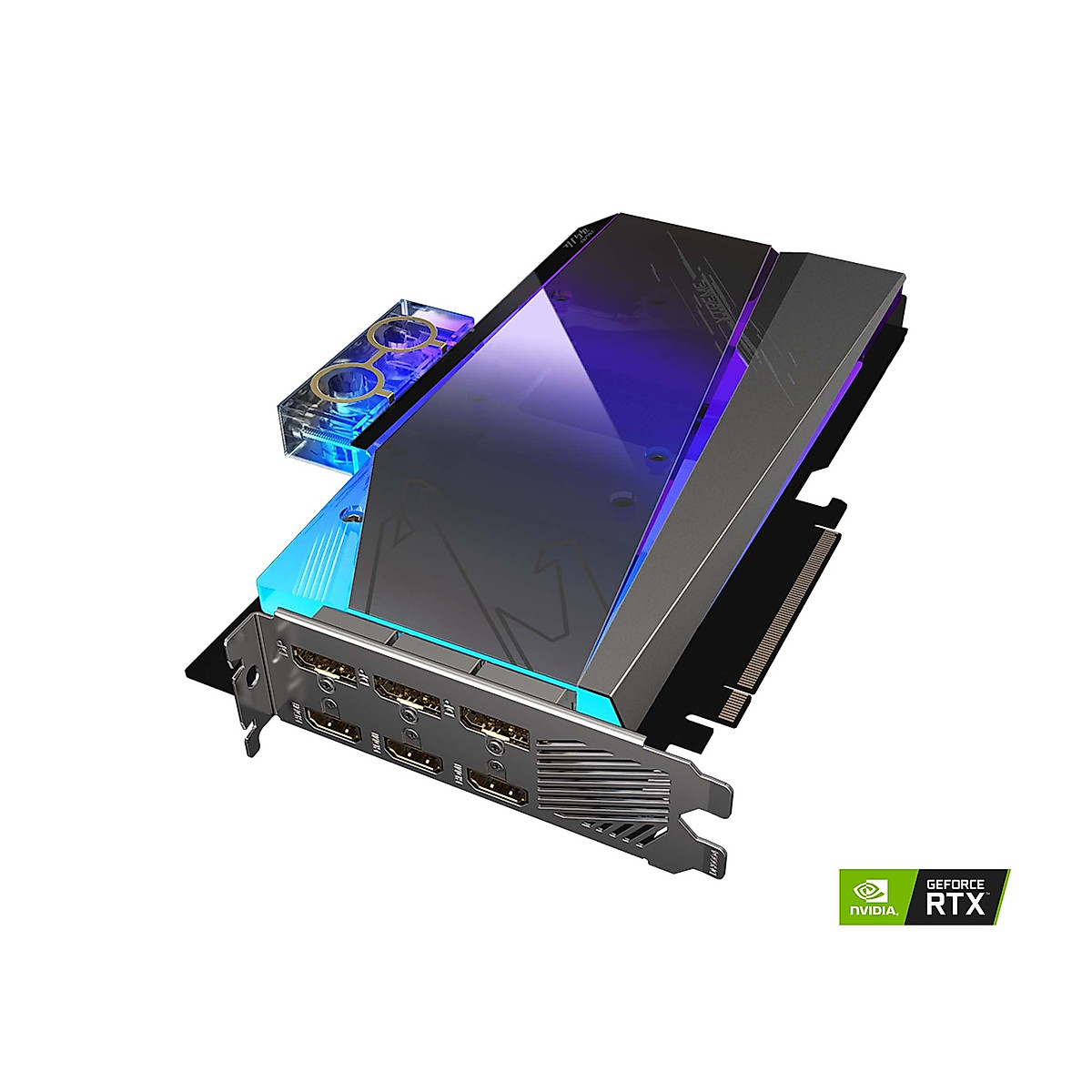 GIGABYTE AORUS GeForce RTX 3080 Xtreme WATERFORCE WB 12G Graphics Card & Water Block Cooling System, 12GB 384-bit GDDR6X, GV-N3080AORUSX WB-12GD Video Card