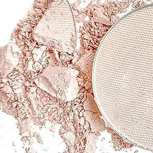 Honeybee Gardens 'Skinny Dip' Refillable Eye Shadow Palette | 4 Neutral Shades with a Refillable Compact with Brush | Natural Ingredients | Gluten Free | Vegan | Cruelty Free