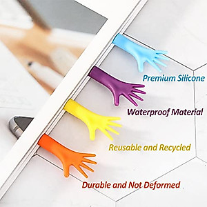 36PCS Funny Bookmarks for Kids, 4 Colors Help Me Bookmarks for Men, 3D Cartoon Book Marks for Book Lover Women Students Readers School Office Supplies