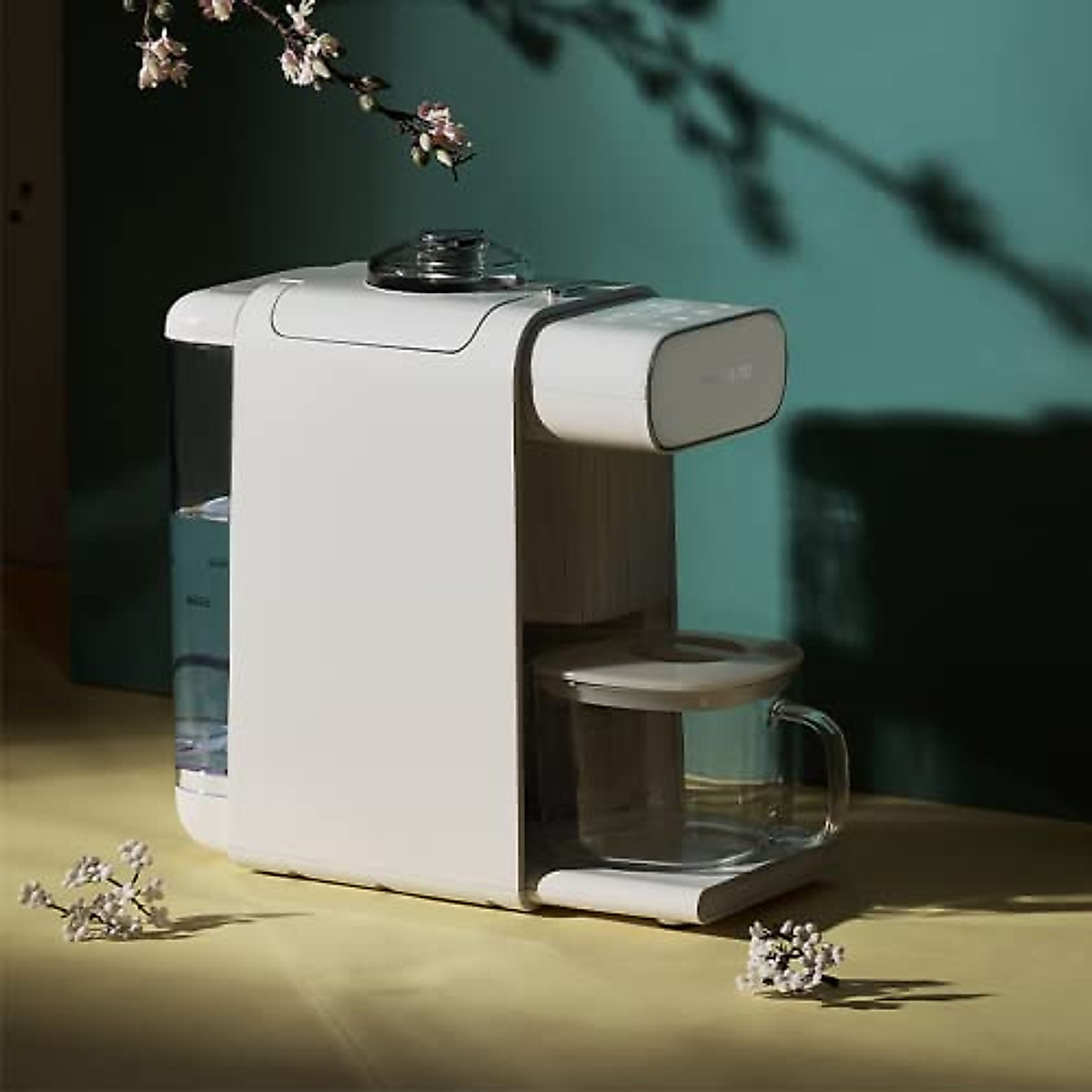 [Joyoung DJ10U-K1] Fully Automatic and Self Cleaning Soy Milk Maker, 350 Milliliters (Milk White)