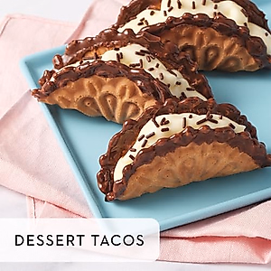 Reko Pizzelle Authentic Italian Style Waffle Cookie, Lemon, 7 Ounce (Pack of 1)