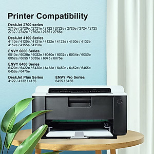 2 Pack 67XL Ink Cartridge Remanufactured Replacement for HP 67 67 XL High-Yield for Deskjet 2742e 2752e 2755e Envy Pro 6455 6458 Envy 6000 6055 6055e 6400e 6455e 6458e (Black Color)