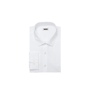 Unlisted by Kenneth Cole mens Big and Tall Solid Dress Shirt, White, 22 Neck 37 -38 Sleeve 5X-Large Tall US