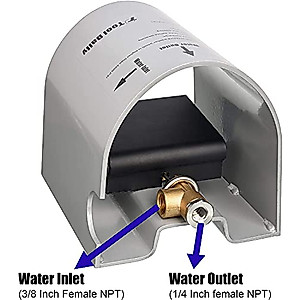 Tool Daily Pressure Washer Foot Valve for Sewer Jetter Kit, as Power Washer Ball Valve, 4000 PSI