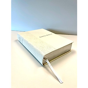 Santa Biblia NTV, Edición personal, letra grande (SentiPiel, Blanco, Letra Roja) (Spanish Edition)