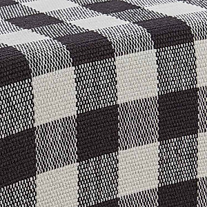 Park Designs Buffalo Check Table Runner - 36''L - Black