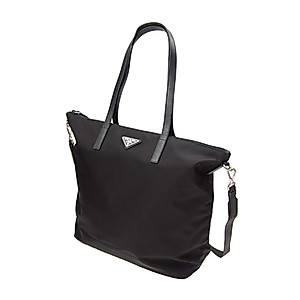 Prada Women's Black Nylon Shopping Tote 1BG189
