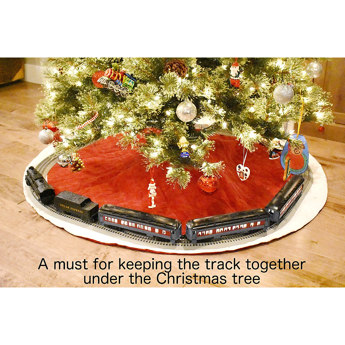 Lucas Toys Train Track Clips for Lionel O-Gauge FasTrack Tracks, Pack of 12 (Tracks NOT Included)